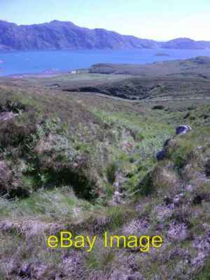 Photo 6x4 Un-named burn above Sandaig Airor Looking over Sandaig and ...