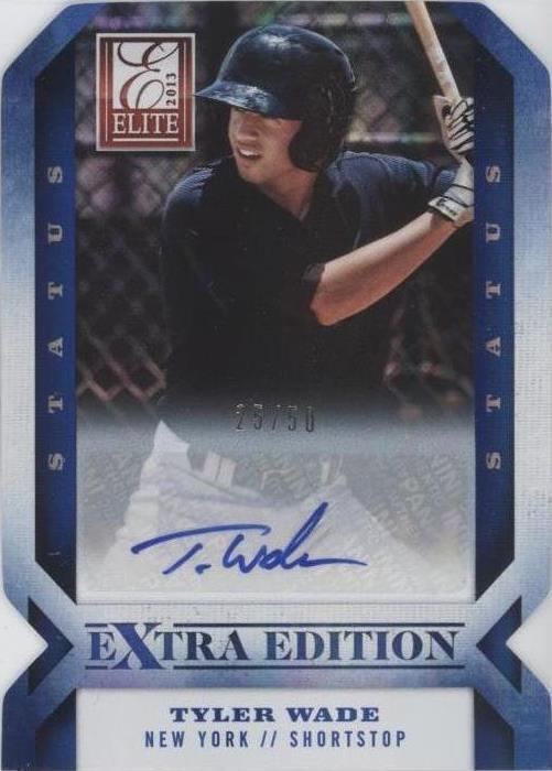 2013 Panini Elite Extra Edition - Tyler Wade #88 Status Blue Die-Cut ...