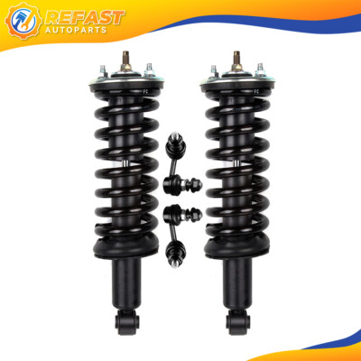 Front Struts For Suzuki Equator 2009-2012 w/ Coil Spring & Sway Bar ...