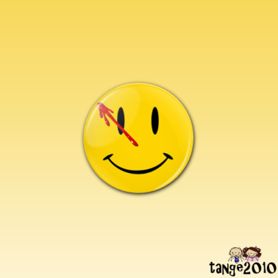 Watchmen Smiley Face Button