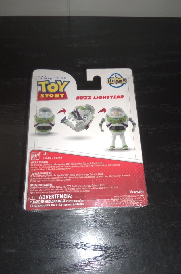 Disney Pixar Hatch n' Heroes Toy Story 3 Buzz Lightyear 20th ...