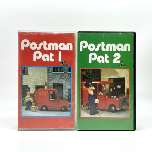 Postman Pat 1 & 2 BBC VHS Video Cassette Tape Bundle | eBay