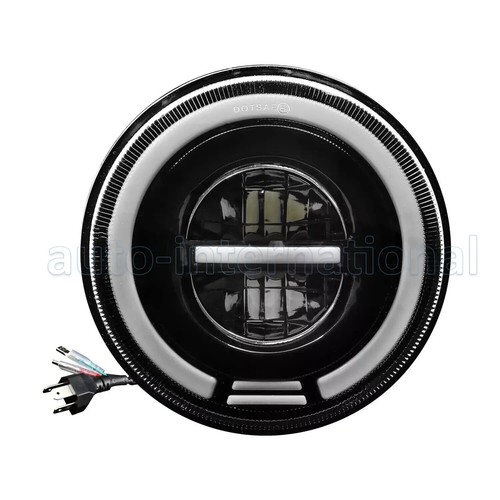 LED 7'' Headlight DRL Fit For Royal Enfield Interceptor Continental GT ...