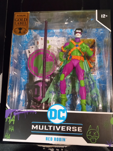 McFarlane Toys DC Multiverse Gold Label Red Robin Jokerized 7" | eBay