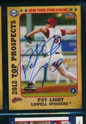 2012 Choice New York-Penn League Top Prospects Pat Light signed ...