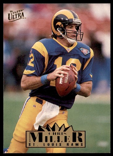1995 Ultra Chris Miller St. Louis Rams #278 | eBay