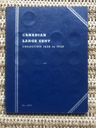 Canadian Large Cent Whitman Album 1858-1920 with coins - Missing 3 | eBay
