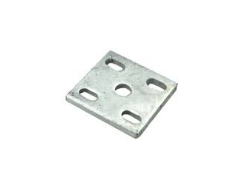 Fish Plate Slotted Universal 45x60x8mm Galvanised *to suit 60mm springs ...