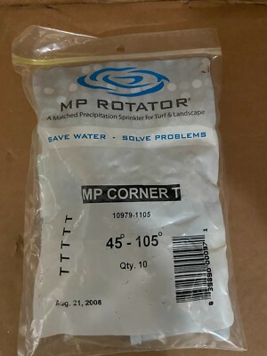 MP Rotator MP Corner T 45°-105° 8-15 Sprinkler Nozzle Lot of 10 New | eBay