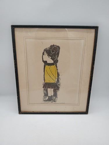 Vintage 1960's/70's Margery Niblock, Print Titled Susannah, Hand Signed ...