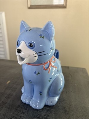 Otagiri Japan Ceramic Cat Pitcher Hand Painted VTG / 8.5" Tall / Mint ...