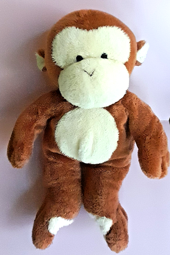 Ty Pluffies DANGLES Plush Brown Monkey 2016 - 10" Head to Toe CLEAN | eBay