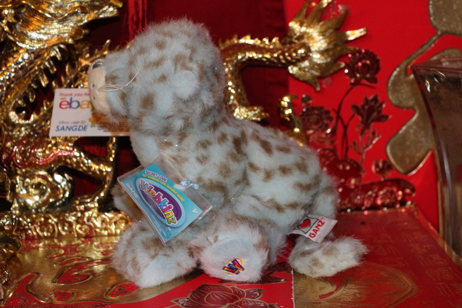 WEBKINZ ICY MIST LEOPARD.COMES WITH SEALED/UNUSED CODE/TAG-NICE GIFT | eBay