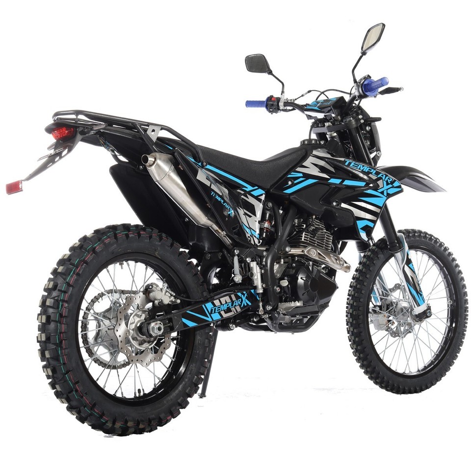 X-PRO TEMPLAR X 250cc Dirt Bike Pit Bike Gas Adult 6-Speed Manual ...