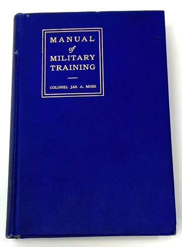 1917 US Army Manual Of Military Training | eBay