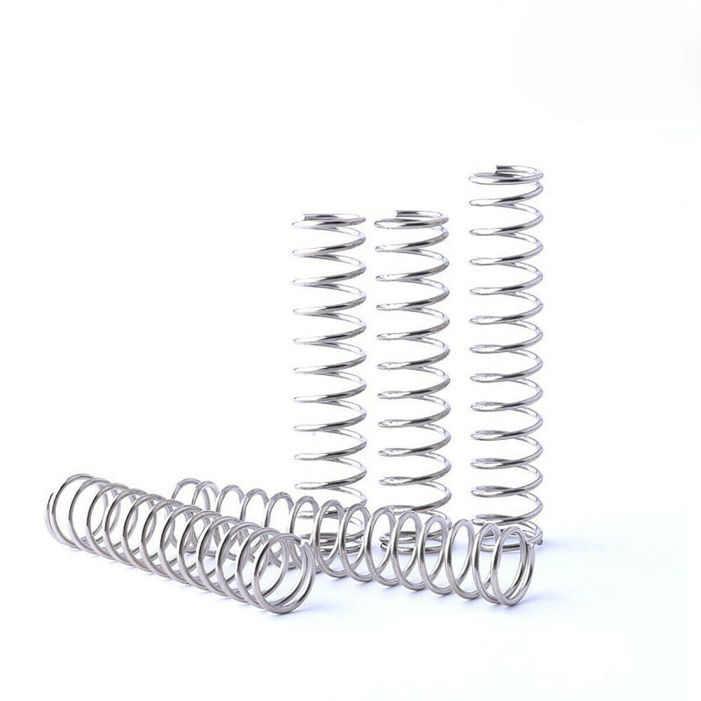 10Pcs Wire Dia 1.8mm OD 10mm-25mm Stainless Compression Spring Length ...
