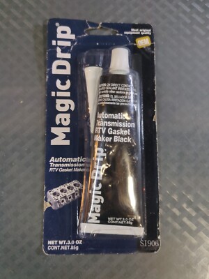Magic Drip, Automatic Transmission RTV Gasket Maker Sealer, 3 OZ 85g ...