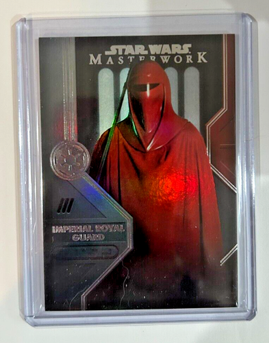 Topps Star Wars Masterworks Imperial Royal Guard Card | eBay