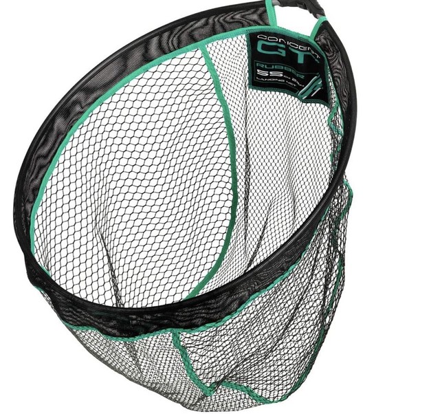 Leeda Fishing GT Concept 18" Rubber Pan Landing Net River Pike Angling ...