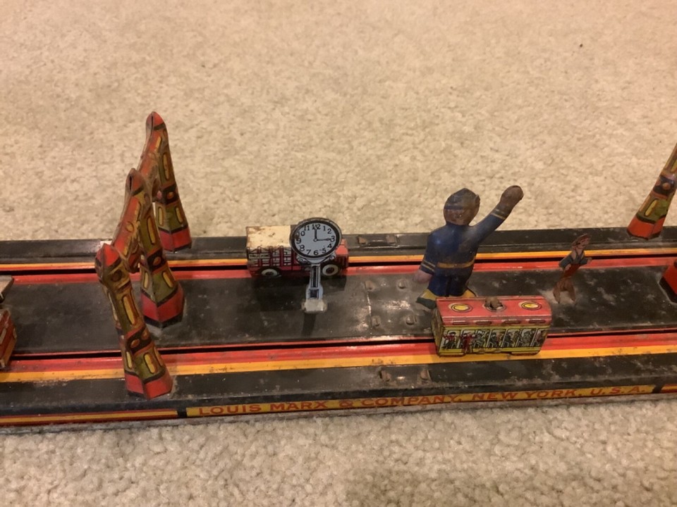 Marx Main Street wind up toy. Tin litho. | eBay