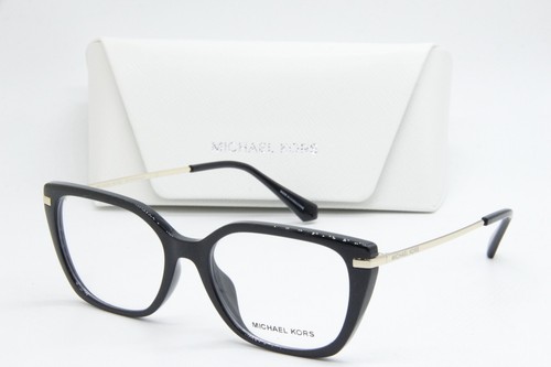 NEW MICHAEL KORS MK 4083U BERGEN 3005 BLACK AUTHENTIC EYEGLASSES W/CASE ...