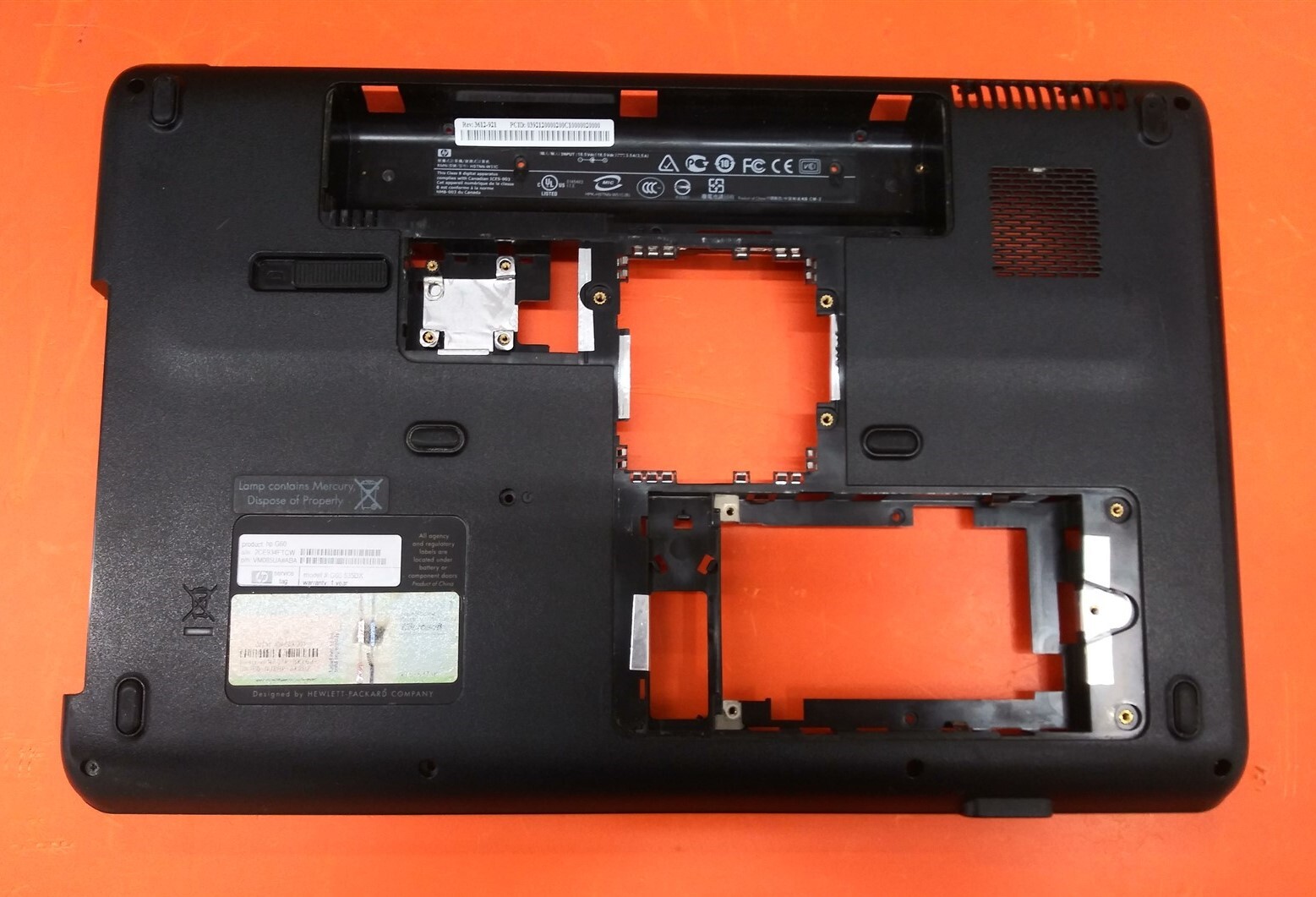 ⭐️⭐️⭐️⭐️⭐ Laptop Bottom Base Case Shell HP Pavilion G60-535DX | eBay