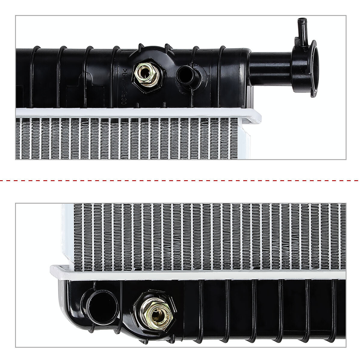 DPI 312 Aluminum Core Racing Radiator for 85-94 GMC Safari/Chevy Astro ...
