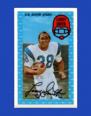 1971 Kellogg's Set-Break # 42 Larry Smith Rb NM-MT OR BETTER *GMCARDS ...