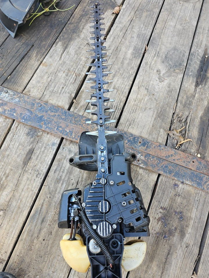 POULAN PRO 22" GAS POWERED DUAL GAS HEDGE TRIMMER 23CC 2-CYCLE ...