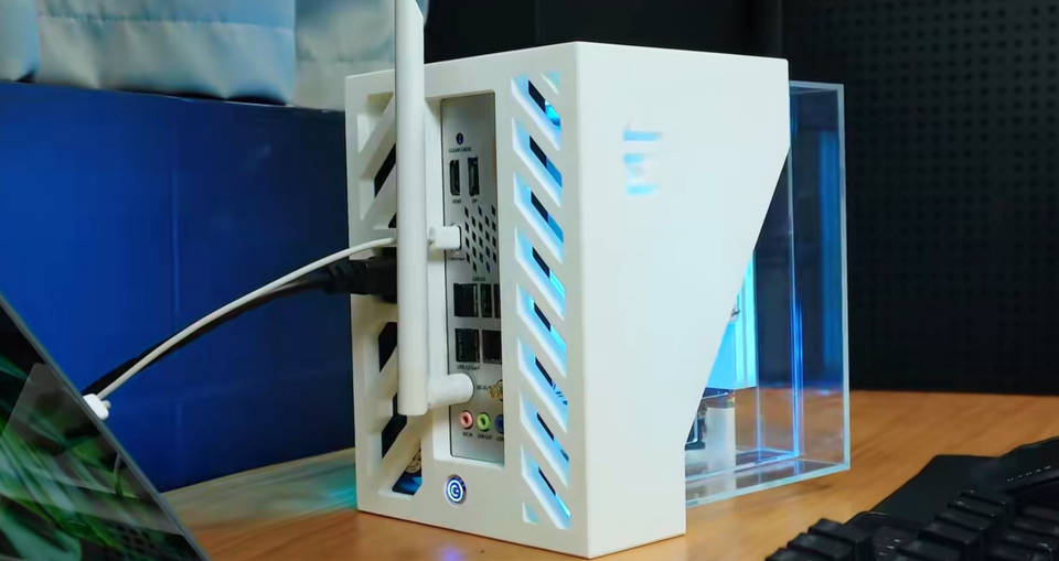 Unique ITX case, Computer Case, 3D print PC case, Desktop Accessoy ...