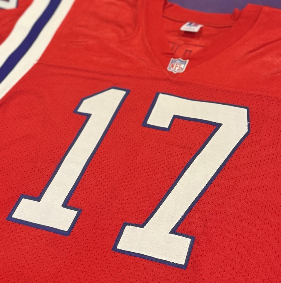 Authentic Vintage New England Patriots Jeff Marriott #17 Russell NFL ...