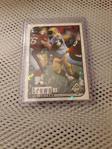 Gilbert Brown 1998 Upper Deck UD Choice Prime Reserve /100 SSP Green ...