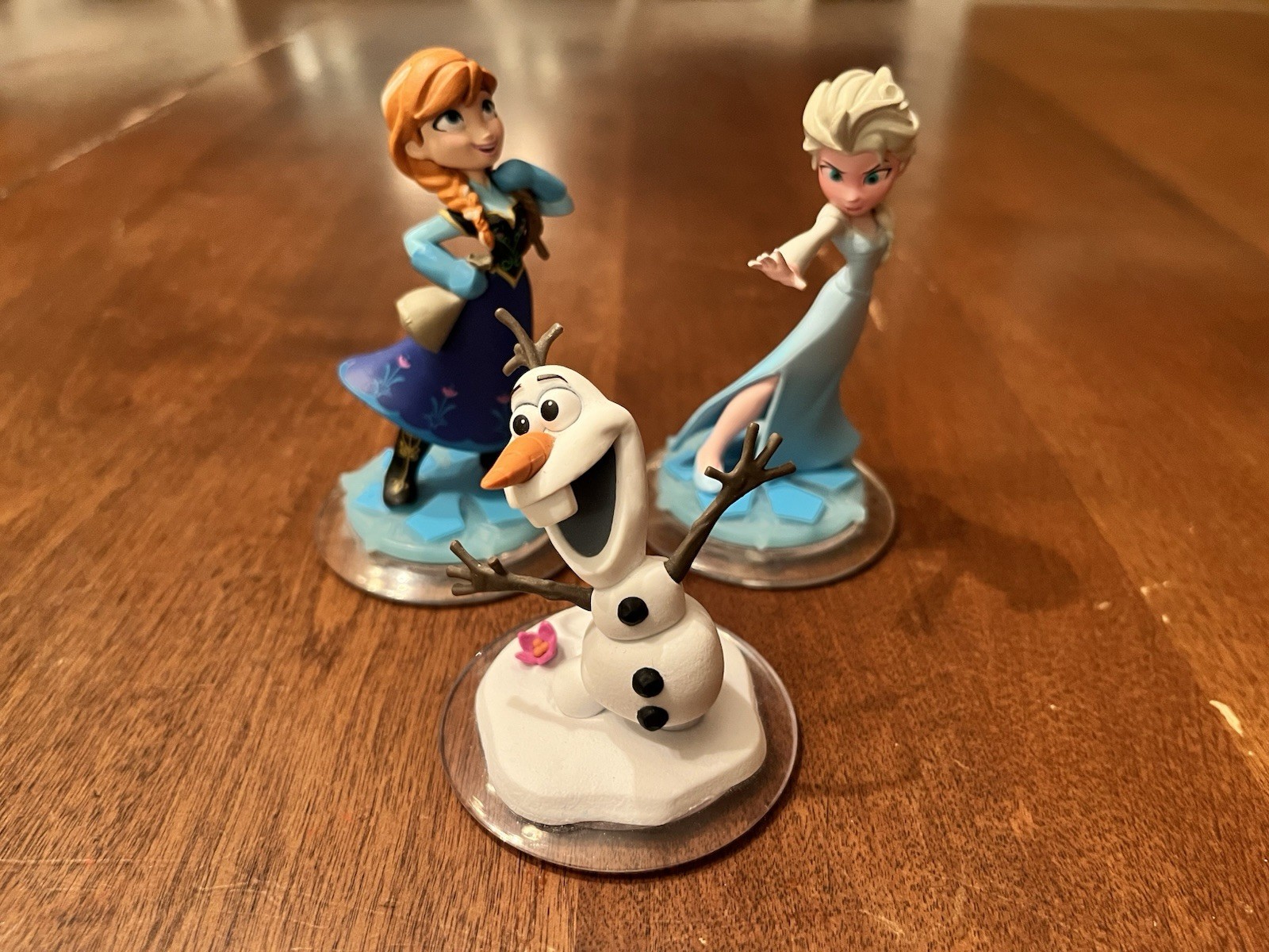 Disney Infinity Frozen Figures Elsa, Anna, Olaf (Full Set) | eBay