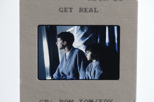 Get Real Jesse Eisenberg Hallie Eisenberg TV show promo photo 35mm ...