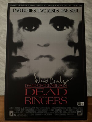 David Cronenberg Signed 11x17 Poster Beckett Authentic RARE | eBay