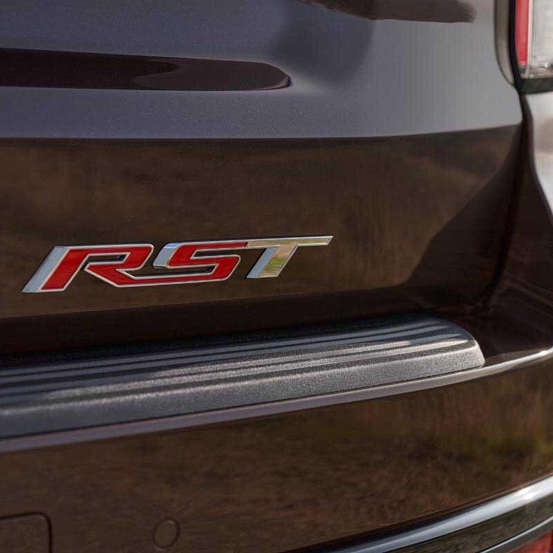 1PC Tailgate Rear RST Emblem Fit 2021-2024 Chevrolet Tahoe Suburban ...