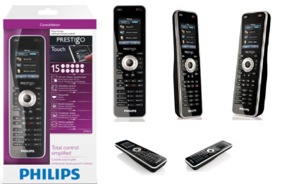 Philips SRT8215 17 Universal Remote Control Prestigo LCD Touchscreen ...