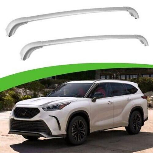Fit Toyota Grand Highlander 2024-2026 Aluminum Roof Rail Rack Cross Bar ...
