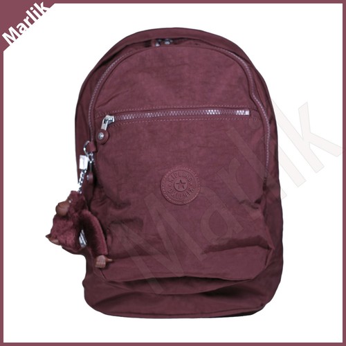 Kipling Challenger Nylon Unisex Backpack, Intense Maroon ( Burgundy ...