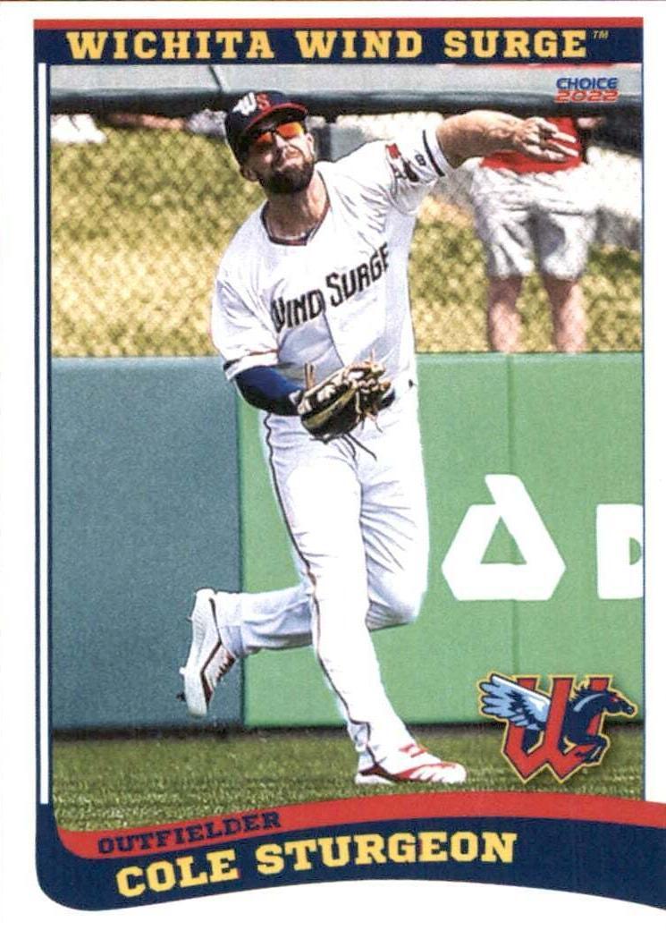 2022 Choice Wichita Wind Surge - Cole Sturgeon #23 (RC) for sale online ...