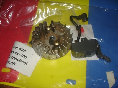 ECHO cs-305 coil and flyhweel chainsaw part bin 488 | eBay