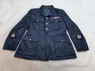 RAF No1 Jacket British Air Force No 1 Dress Warrant Officer Insignia ...