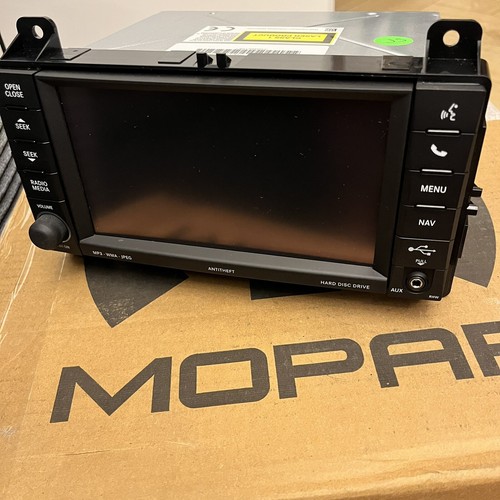 JEEP WRANGLER LIBERTY GPS NAVIGATION RADIO NAVI SAT NAV UCONNECT MYGIG ...