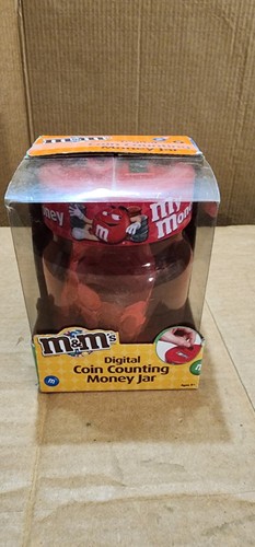 M&M’s MM Digital Coin Counting Money Jar RARE Collectible | eBay