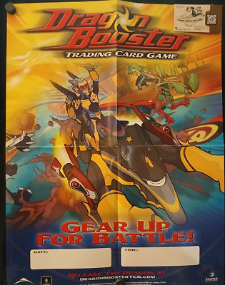 Score Entertainment Dragon Booster TCG Promo Poster 16" x 21" | eBay
