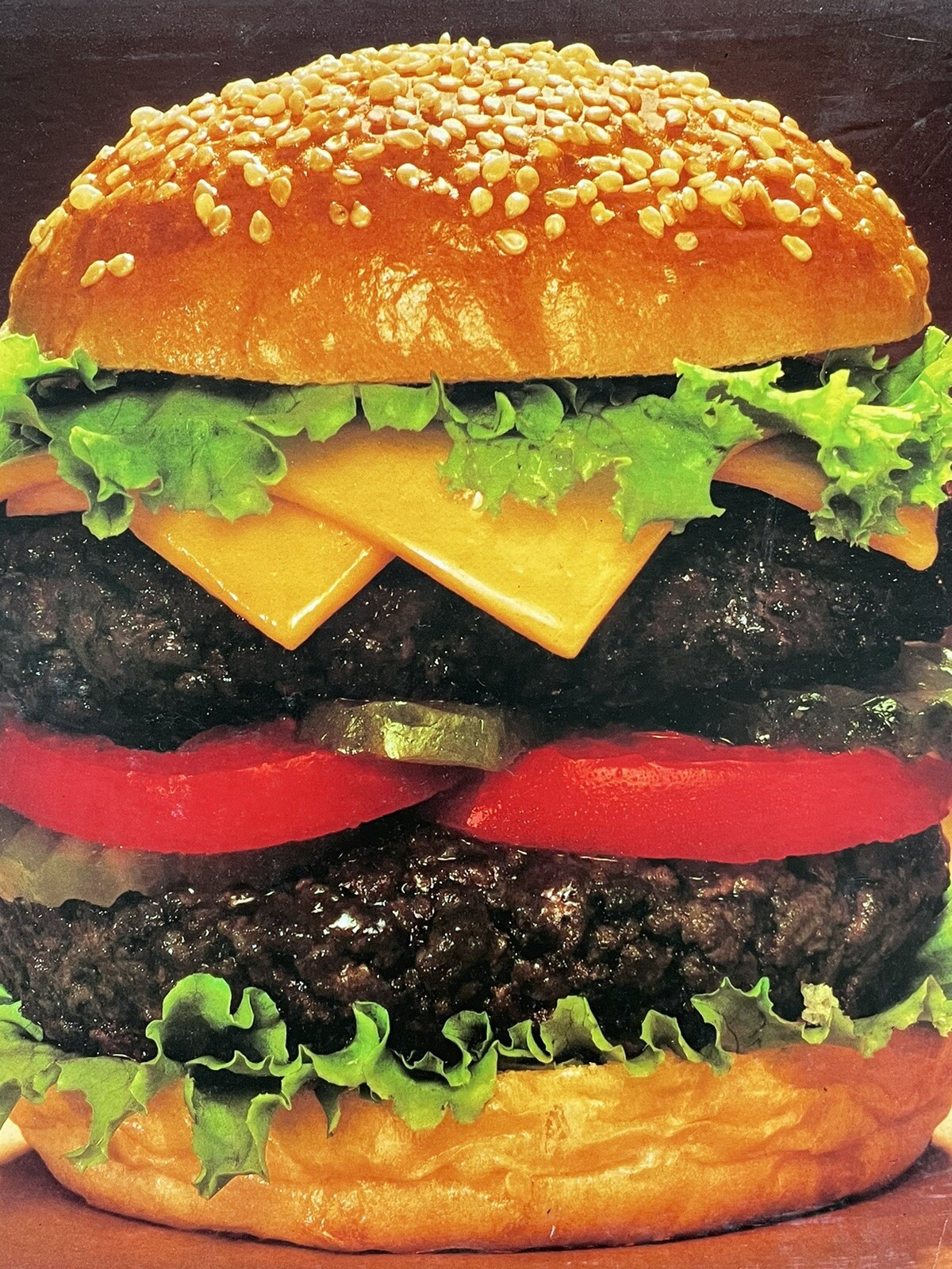 Vintage SPRINGBOK Cheeseburger Burger King McDonald's Big Mag PUZZLE ...