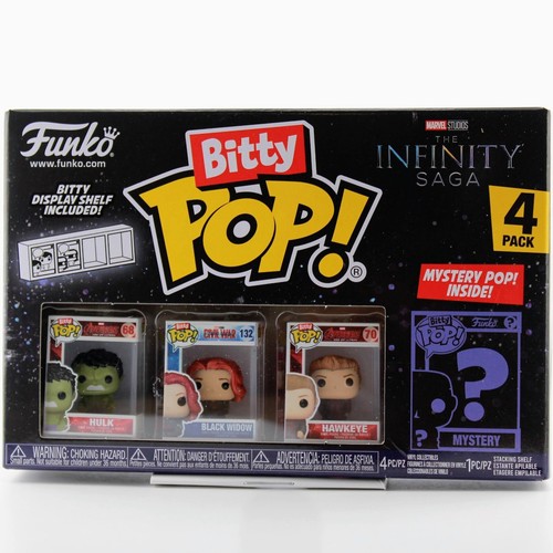 Funko Bitty Pop Marvel Infinity Saga Hulk / Black Widow / Hawkeye 4 ...