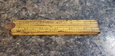 Vintage Stanley Extendable Wooden Ruler No. 163 (Lot 439) | eBay