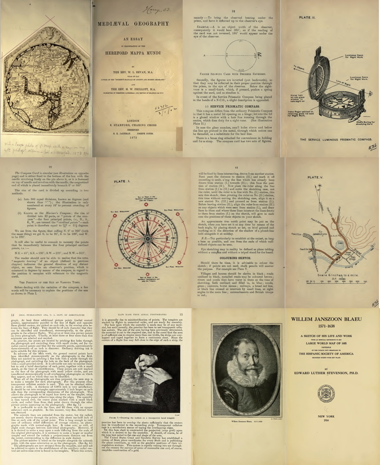 140 Old Rare Books on Cartography Map Maps Making Ancient World Atlas ...