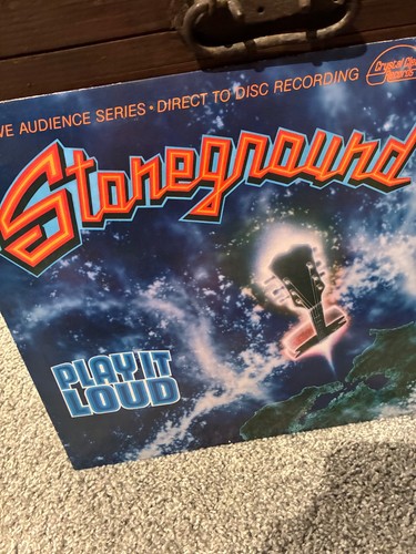 STONEGROUND - PLAY IT LOUD DIRECT TO DISC VINYL LP RECORD CRYSTAL CLEAR ...